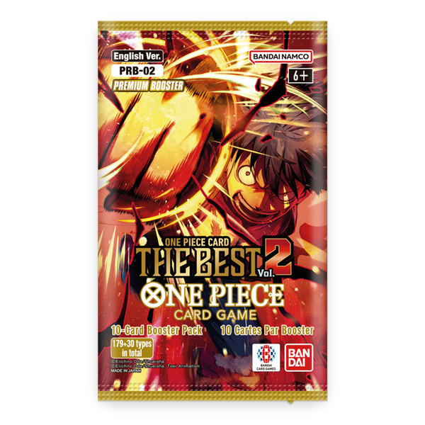 One Piece Card Game: The Best Vol.2 (PRB-02) - Premium Booster Pack – Romulus Games