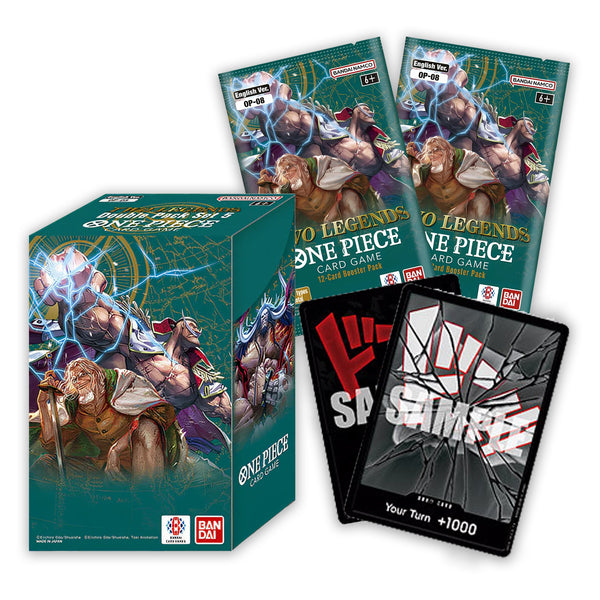 One Piece Card Game: Two Legends (OP-08) - Double Pack Set Vol. 5 (DP ...