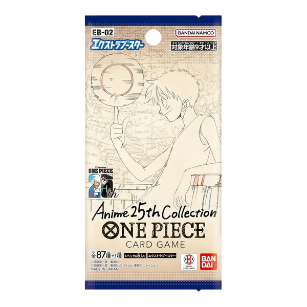One Piece CG: Anime 25th Anniversary (EB02) - Japanese Booster Pack ...