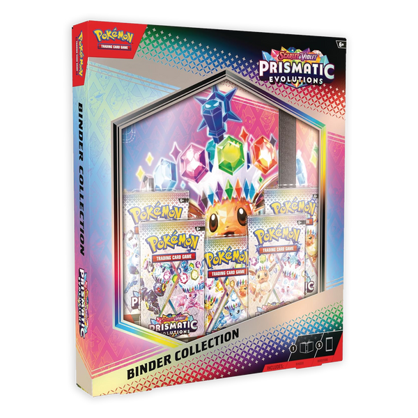 Pokemon TCG: Scarlet & Violet Prismatic Evolutions - Binder Collection ...