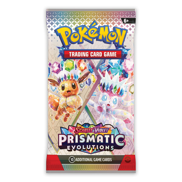 Pokemon TCG: Scarlet & Violet Prismatic Evolutions - Booster Pack ...