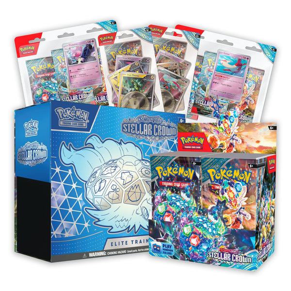 Pokemon TCG: Scarlet & Violet Stellar Crown - Bundle – Romulus Games