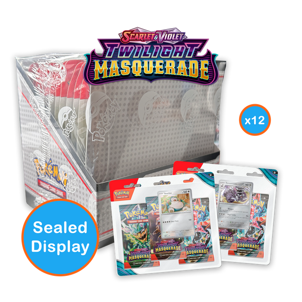 Pokemon TCG: Scarlet & Violet Twilight Masquerade - 3 Pack Blister ...
