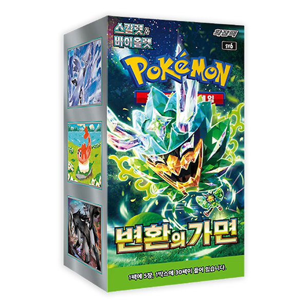 Pokémon TCG: Mask of Change sv6 - Korean Booster Box – Romulus Games