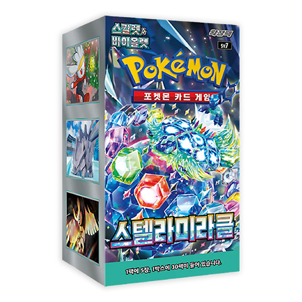 Pokemon TCG: Stellar Miracle sv7 - Korean Booster Box – Romulus Games