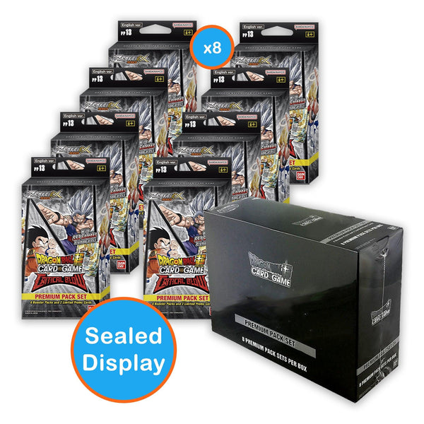 Dragon Ball Super: Critical Blow (PP13) - Premium Pack: Display (8 Pre ...