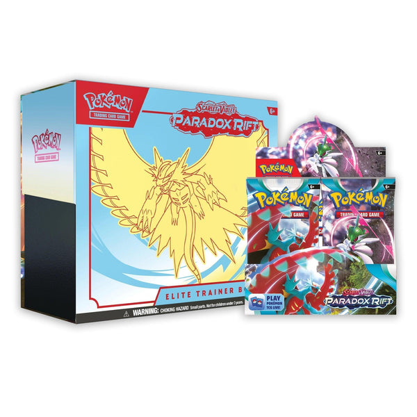 Pokemon TCG: Scarlet & Violet Paradox Rift - Booster Box & ETB Bundle ...