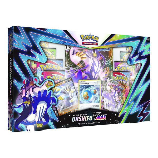 Pokemon TCG: Urshifu Rapid Strike VMAX - Premium Collection Box ...