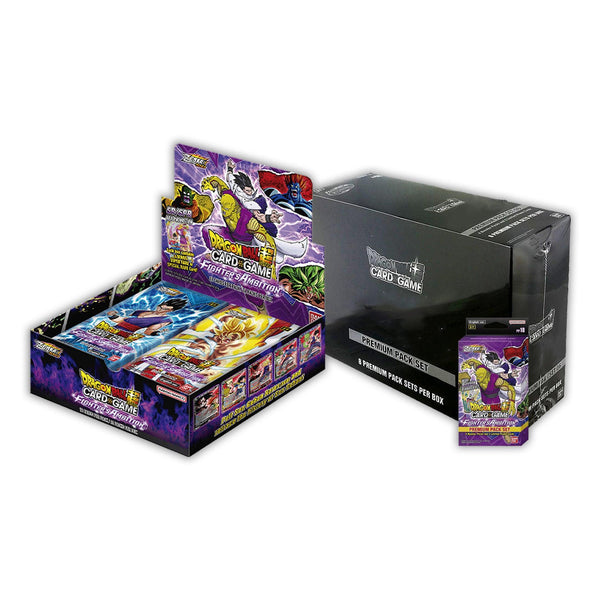 Dragon Ball Super: Fighter's Ambition (B19) - Booster Box & Premium Pa ...